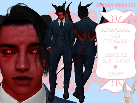 Second Life Marketplace - [Bunny Sweets] Devon Shape X Lelutka Eon